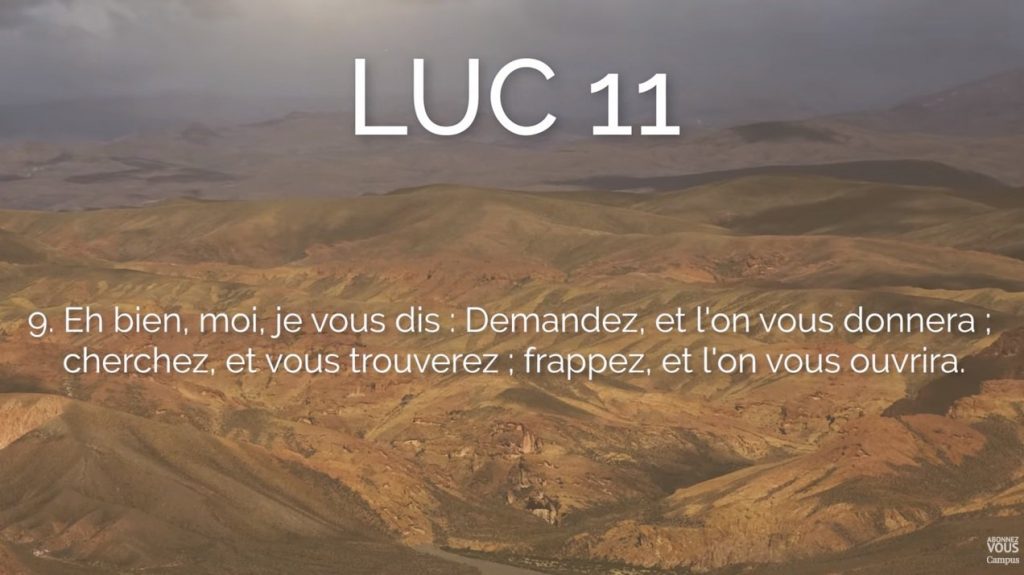Dimanche prochain | 17ème dimanche du temps ordinaire (C)